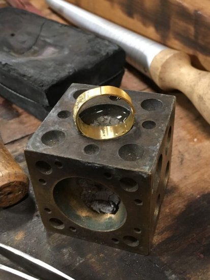 The Repair Shop BBC1 - December 2019 - Gold Ring Restoration - RTFJ